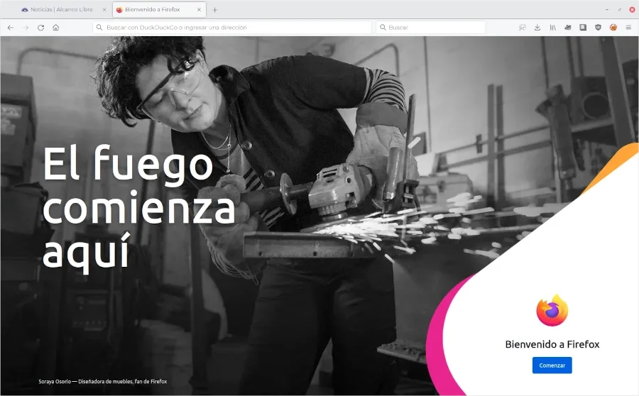 Disponible Firefox 105.0. | Alcance Libre