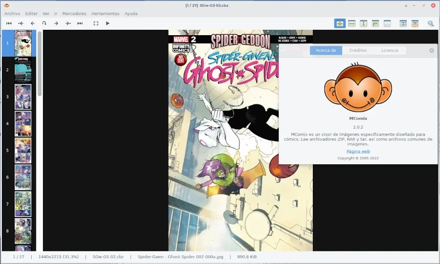 MComix resurge de las cenizas con versión actualizada y basada sobre ...